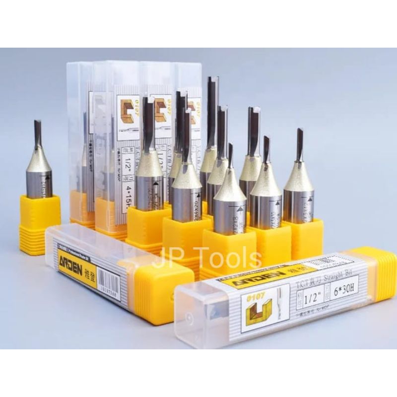 Jual Arden TCT Straight / Mata Router Kayu / Mata Profil Kayu - Shank 1 ...