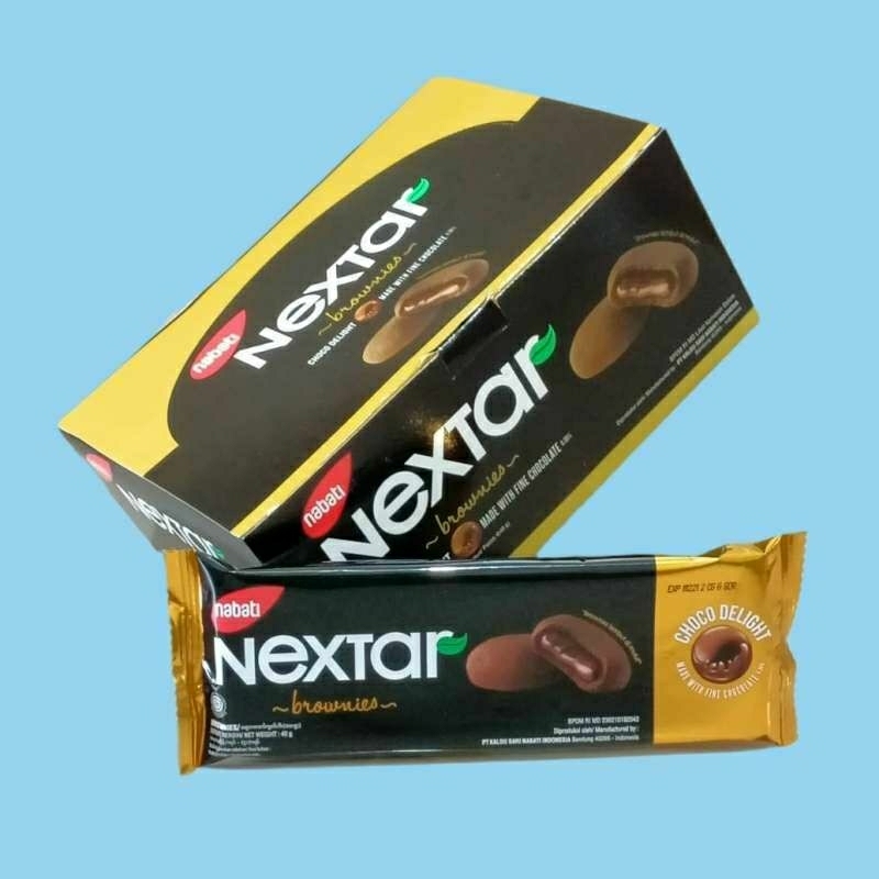 Jual nextar chocolate brownies 1box (10pcs) | Shopee Indonesia