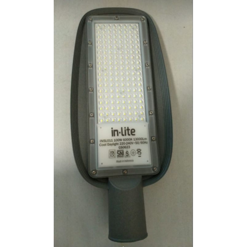 Jual LAMPU SOROT JALAN 100 WATT INLITE OUTDOOR SOROT CAHAYA PUTIH ...