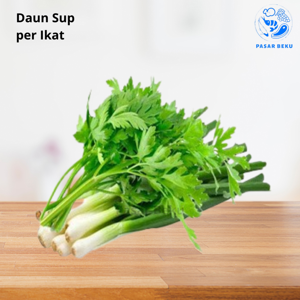 Jual Daun Sup per Ikat Campur Seledri Daun Bawang Sayur Pasar Beku ...