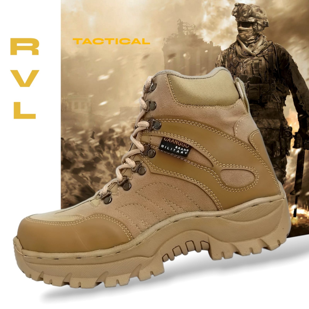 Jual Sepatu Tactical safety outdoor kulit suede combinasi Cordura Anti ...