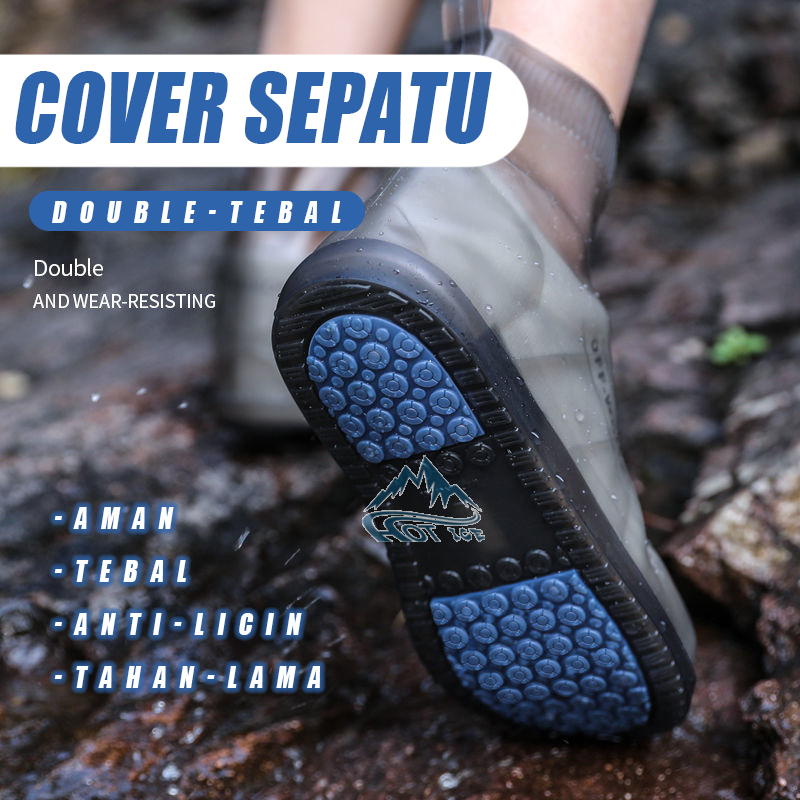Jual Cover Sepatu Pelindung Sepatu Anti Air Double Tebal Tahan Air Dari ...