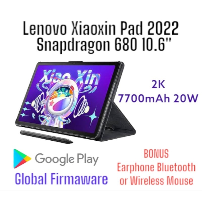 Jual Lenovo Xiaoxin Pad Snapdragon 680 TB128FU 10.6" Android 12 ZUI 7700mah | Shopee Indonesia