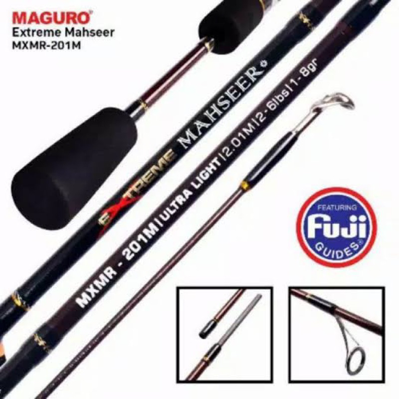 Jual Joran Maguro Mahseer 180|201|XTR 201|UL|Ultra light | Shopee Indonesia