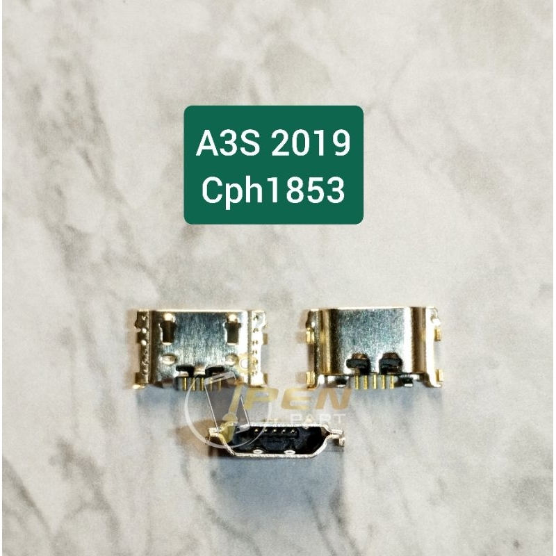 Jual Konektor Cas Aja A3S 2019 OP Connector Usb Ces Charger Only Cph1853 | Shopee Indonesia