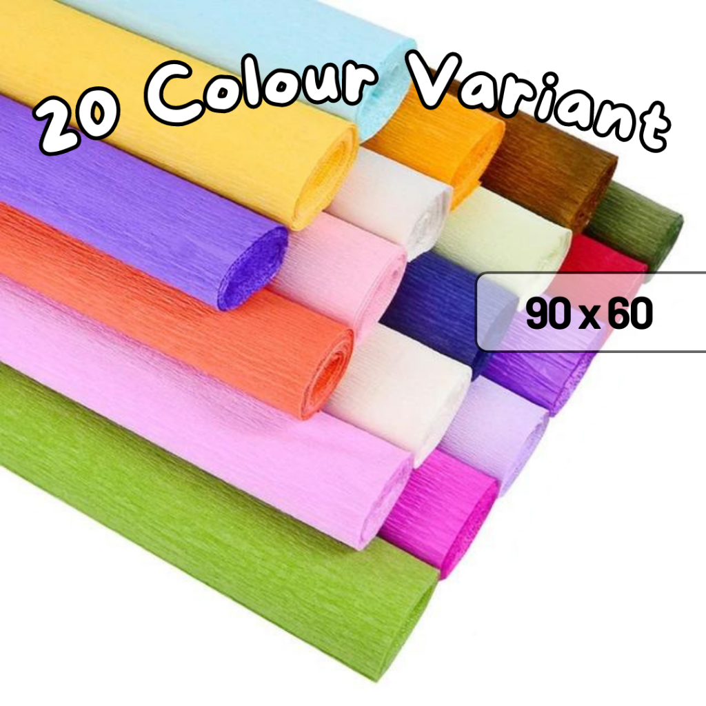 Jual Kertas Krep / Hias Hampers Dekorasi / Decorative Paper Hampers ...