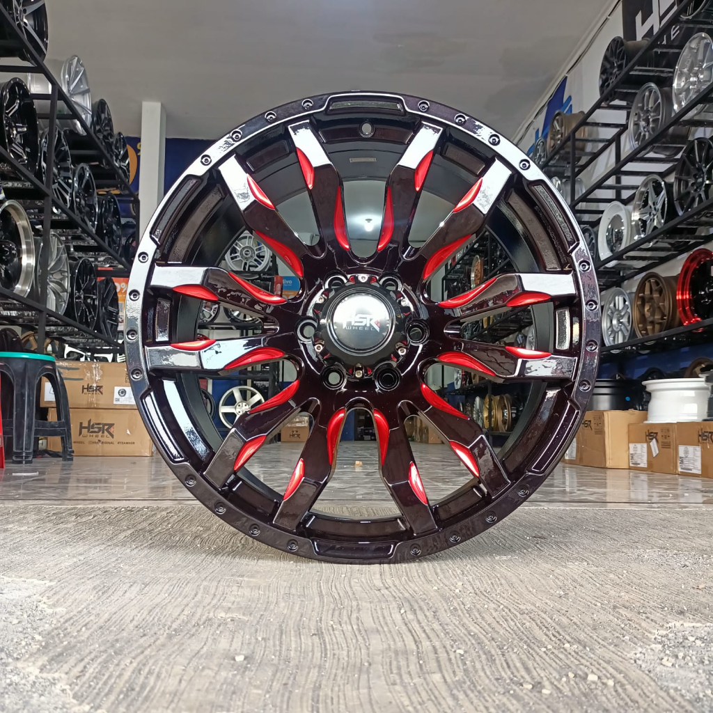 Jual Velg Mobil Pajero Fortuner Ford Ranger Ring 20 HSR BURNEH R20 ...