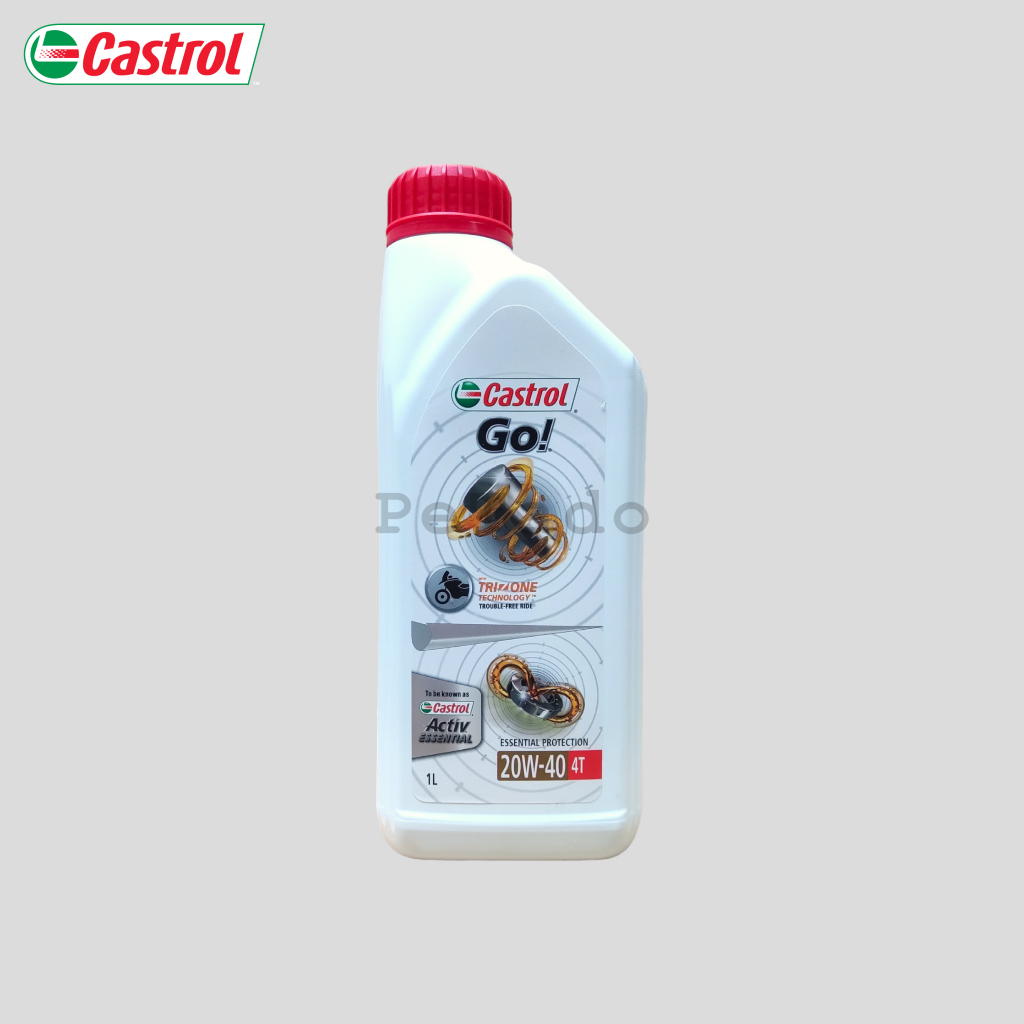 Jual Oli Castrol GO 20W-40 JASO MA 1L | Shopee Indonesia