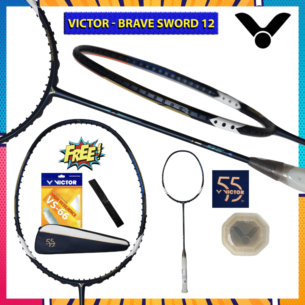Jual VICTOR Brave Sword 12 SE 55 thn Raket Badminton (Original ...
