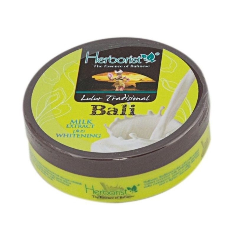 Jual Herborist Lulur Tradisional Bali Whitening Milk 100G | Shopee ...