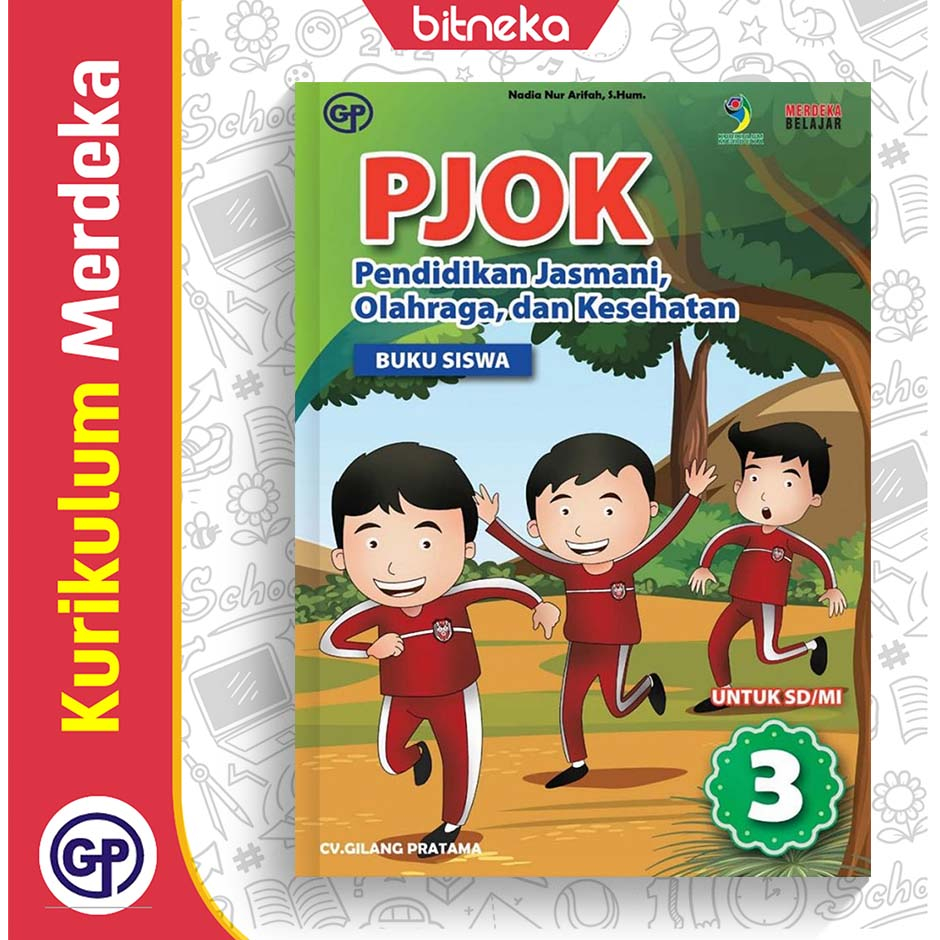 Jual Buku Siswa PJOK SD/MI Kelas 3 Kurikulum Merdeka - Gilang Pratama | Shopee Indonesia
