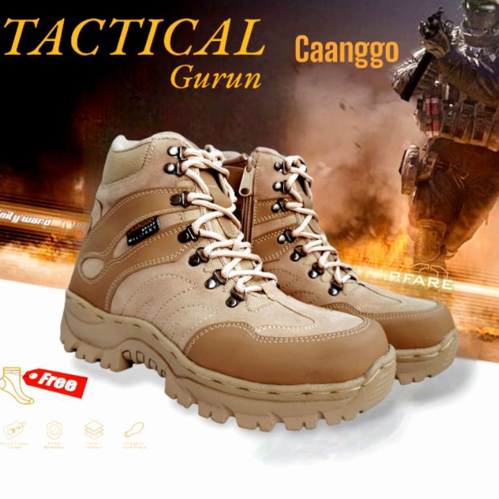 Jual Sepatu TACTICAL Gurun Rafael C-05z Ankle Boot Sapety | Shopee ...