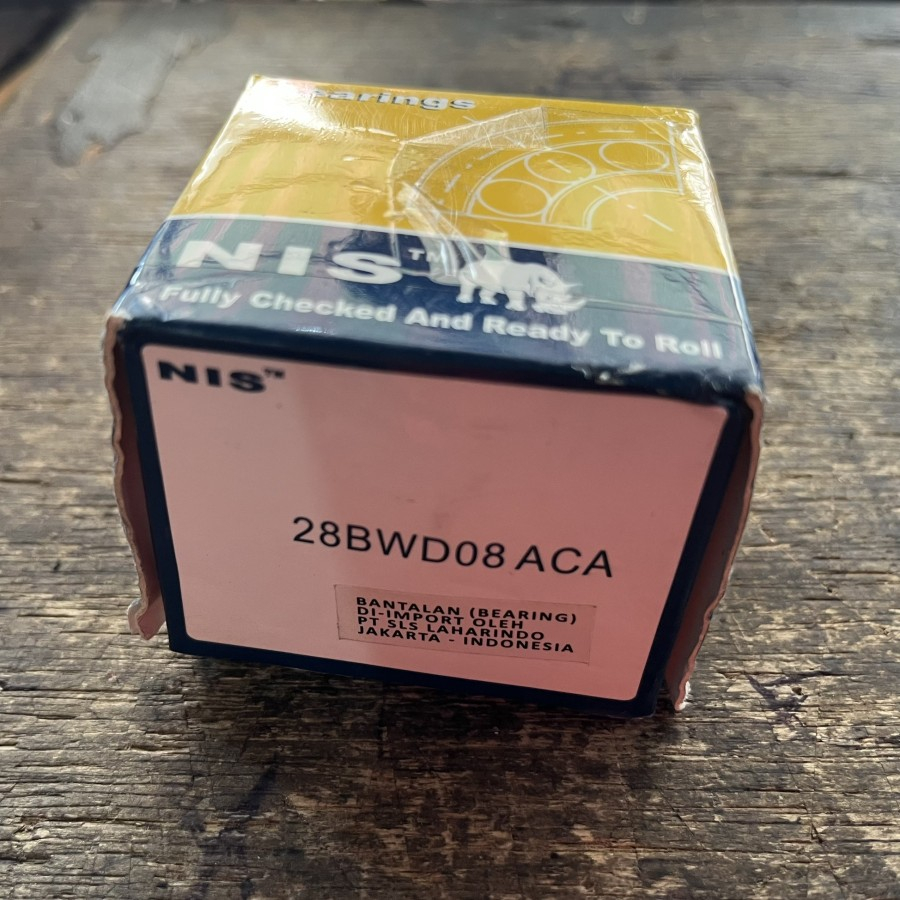 Jual NIS Bearing Roda Belakang Mitsubishi Mirage (28BWD08ACA) | Shopee ...