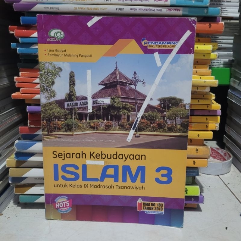 Jual BUKU BEKAS AQILA - SEJARAH KEBUDAYAAN ISLAM KELAS 1/2 DAN 3 SMA KMA 2019 | Shopee Indonesia