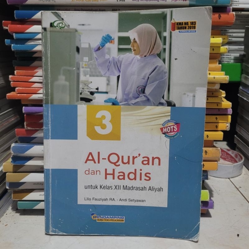 Jual BUKU BEKAS AQILA - AL-QURAN DAN HADIS KELAS 2 DAN 3 SMA KMA 2019 | Shopee Indonesia