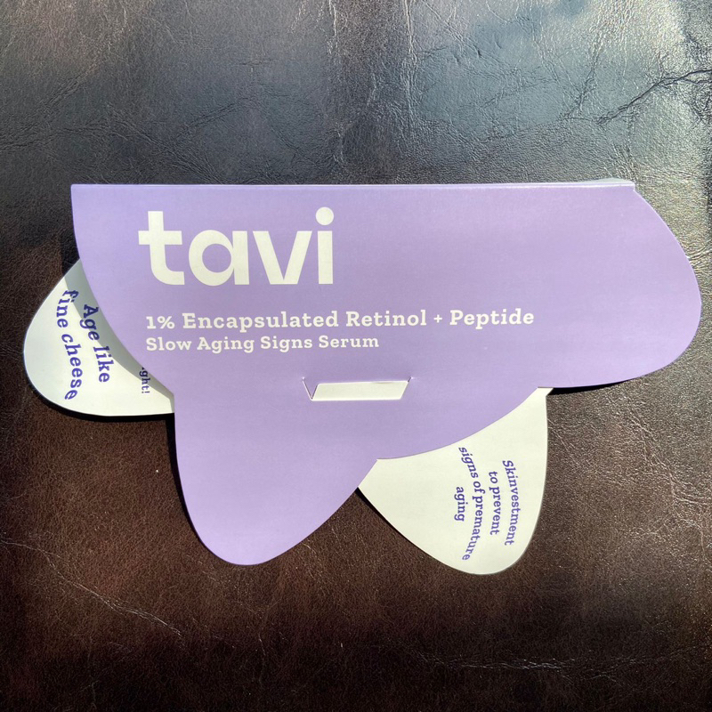 Jual Tavi 1% Encapsulated Retinol + Peptide Serum sample size (NEW ...
