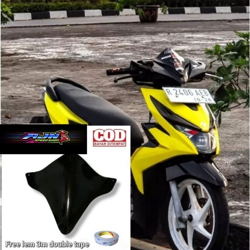 Jual visor variasi honda beat esp new tahun 2017-2022 bahan aklirik ...