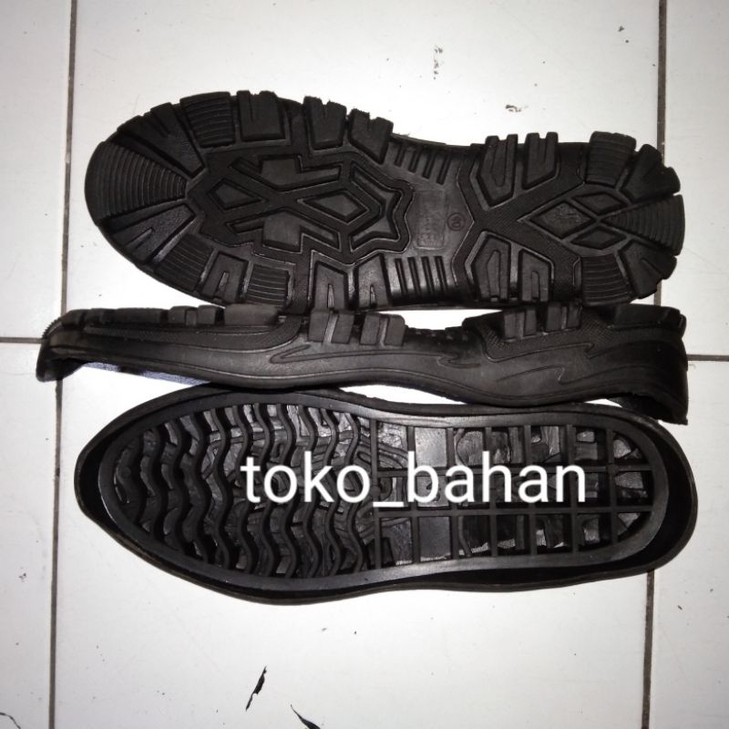 Jual outsole alas sepatu pdl karet hitam ( AL ) | Shopee Indonesia