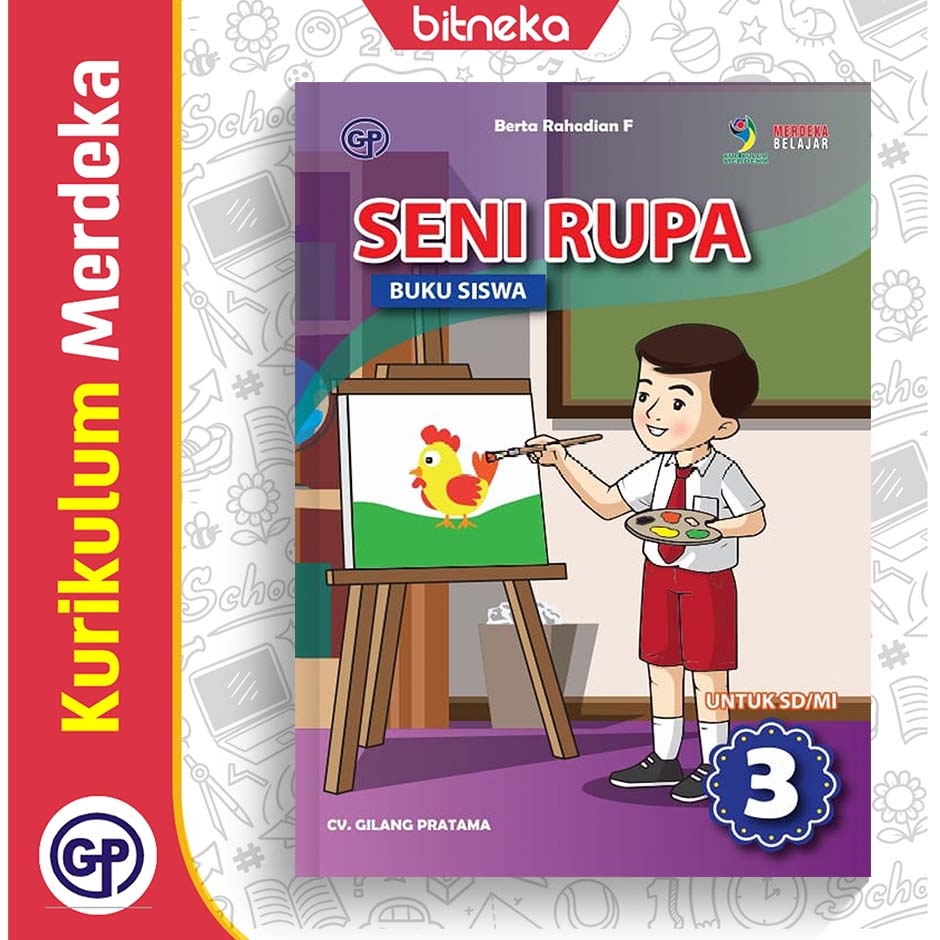 Jual Buku Siswa Seni Rupa SD/MI Kelas 3 Kurikulum Merdeka Kurmer - Gilang pratama | Shopee Indonesia