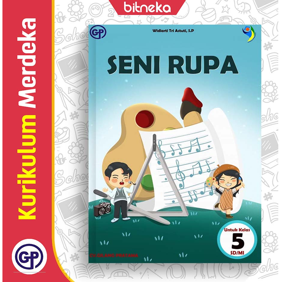 Jual Buku Siswa Seni Rupa SD/MI Kelas 5 Kurikulum Merdeka Kurmer - Gilang pratama | Shopee Indonesia
