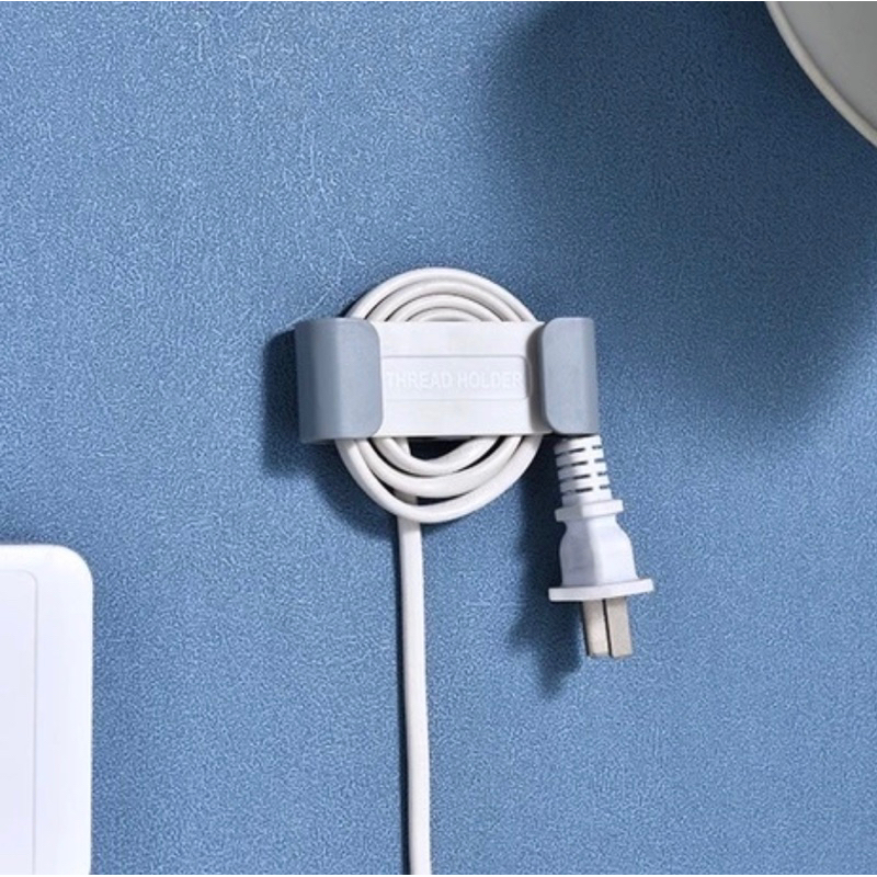 Jual Kabel Holder Klip Organizer Tempel Semua Permukaan | Shopee Indonesia