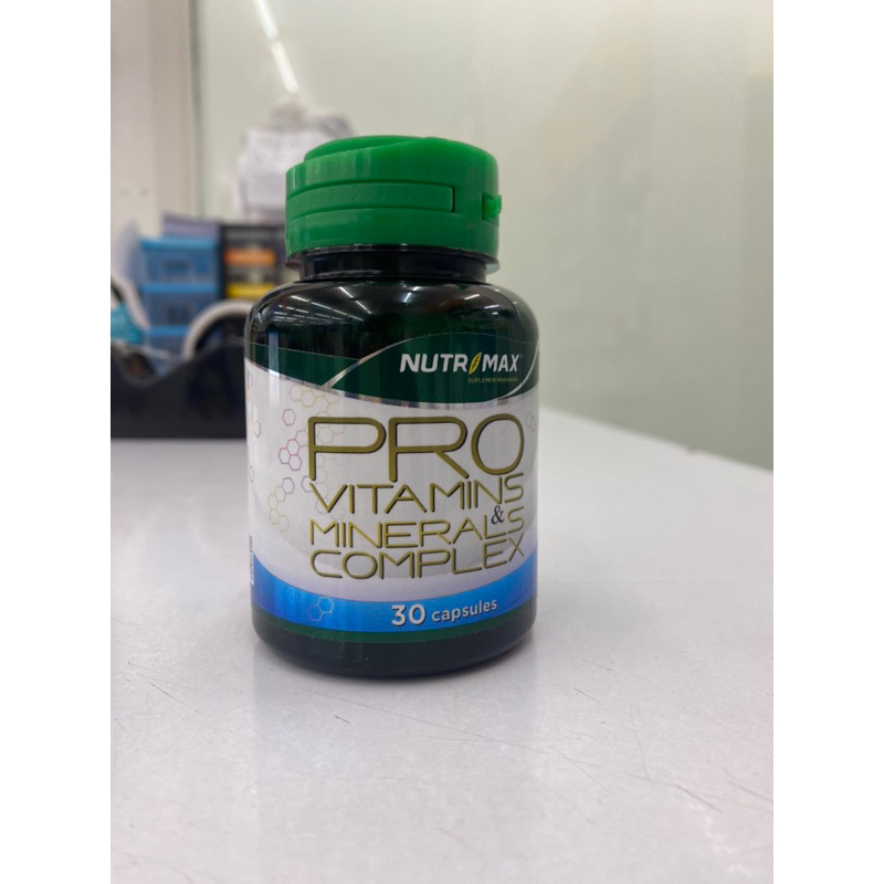 Jual Nutrimax Pro Vitamin Mineral Complex 30 Kapsul Shopee Indonesia