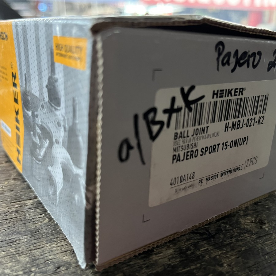 Jual HEIKER Ball Joint Atas Mitsubishi Pajero Baru 1Pc (H-MBJ-021-K2 ...