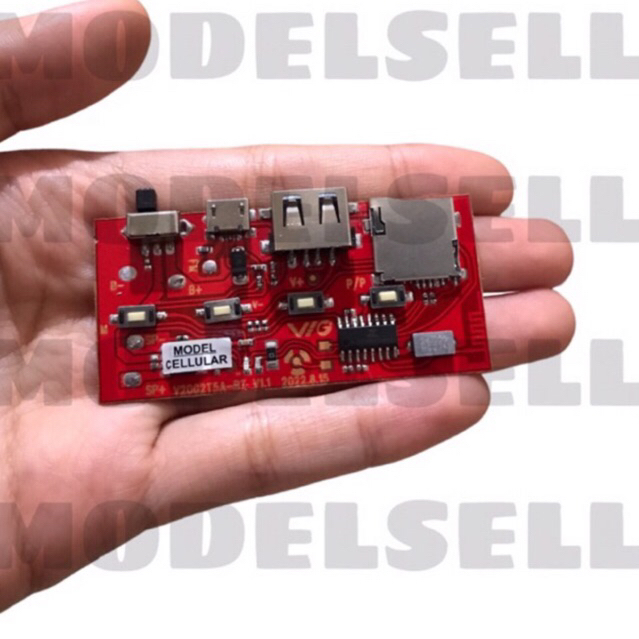 Jual Kit modul baru V/G v 1.5 bluetooth (6.6cm x 3.2 cm)/Kit modul mp3 ...