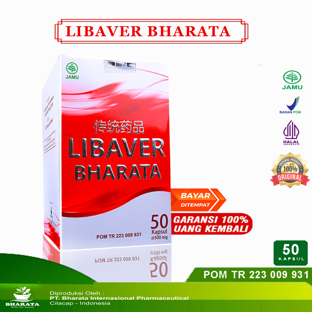 Jual Libaver Bharata - Obat Liver - Hepatitis A B C D E - Herbal Liver ...