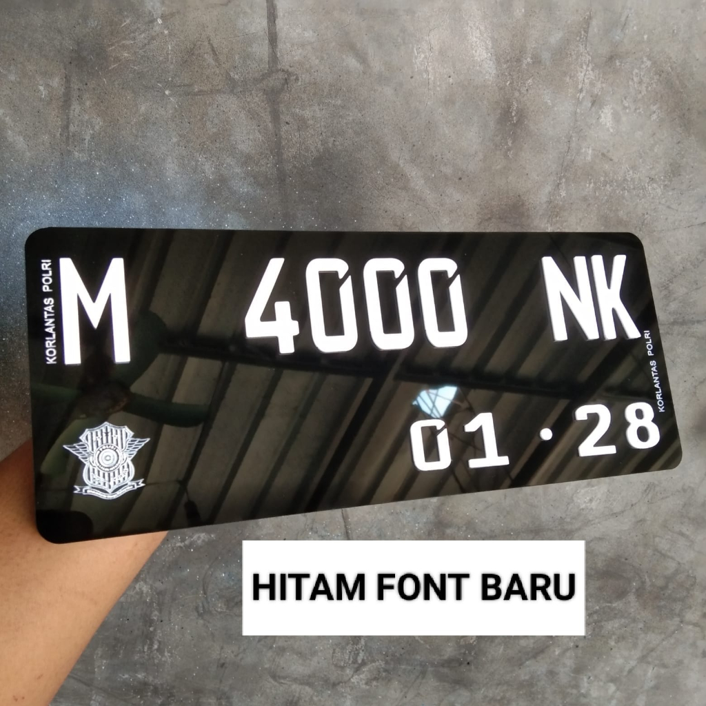 Jual Variasi Plat Nomor Motor 3D Timbul Bahan Akrilik | Shopee Indonesia