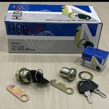 Jual 103-20mm cam lock huben kunci lemari kait camlock kunci laci | Shopee Indonesia