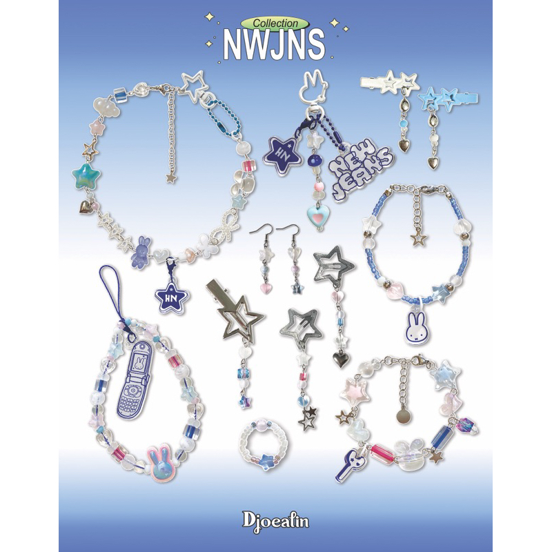 Jual DJOEALIN NWJNS Collection (Hairclip/Earrings/Sticker) | Shopee ...