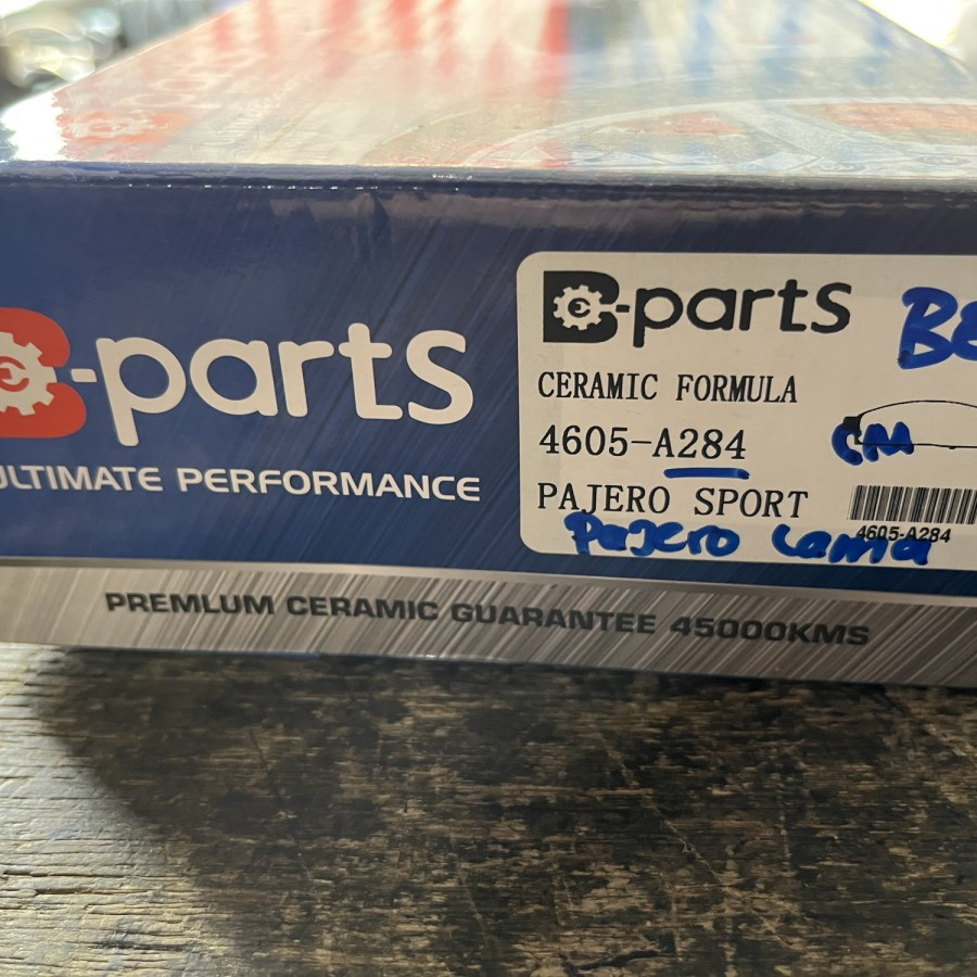 Jual BE Parts Kampas Rem Brake Pad Mitsubishi Pajero Lama (4605-A284 ...