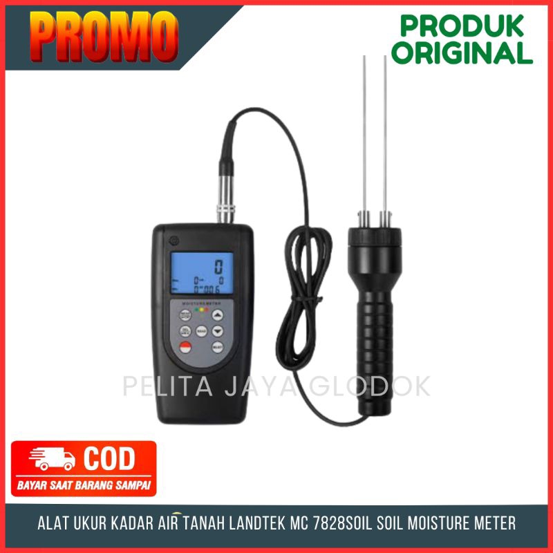 Jual Alat Ukur Kadar Air Tanah Landtek MC 7828SOIL Soil Moisture Meter ...