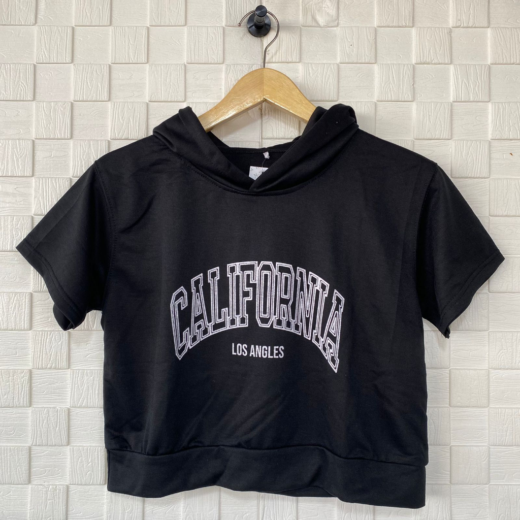 Jual atasan hoodie crop lengan pendek wanita/atasan wanita/atasan ... Jual atasan hoodie crop lengan pendek wanita/atasan wanita/atasan ...