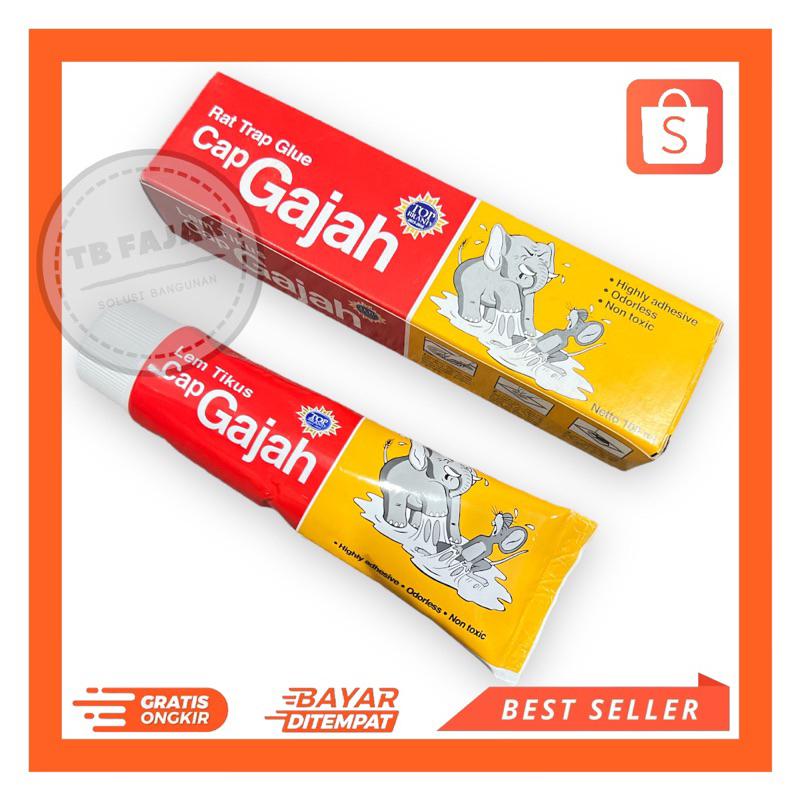 Jual Lem Tikus Cap Gajah 100ml | Shopee Indonesia