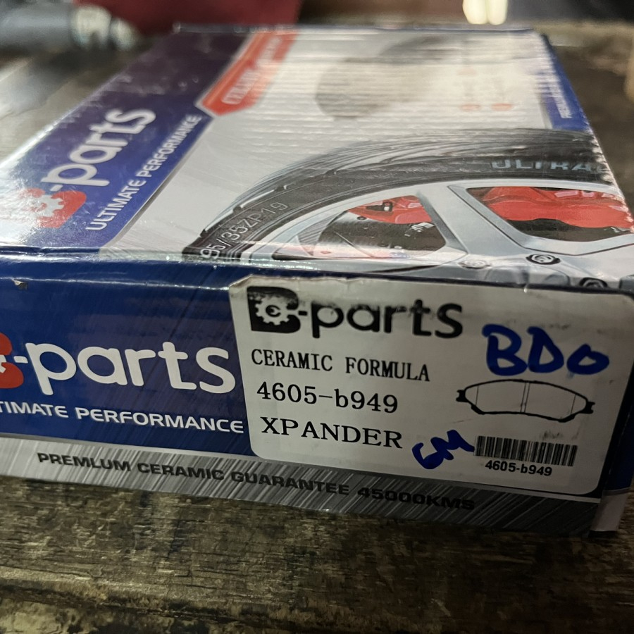 Jual BE Part Kampas Rem Brake Pad Mitsubishi Xpander (4605-b949 ...