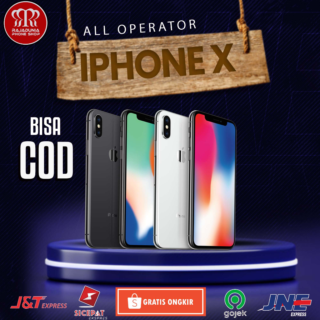 Jual IPHONE SECOND X 256 GB 100% MULUS LIKE NEW BISA REQUEST BH ...