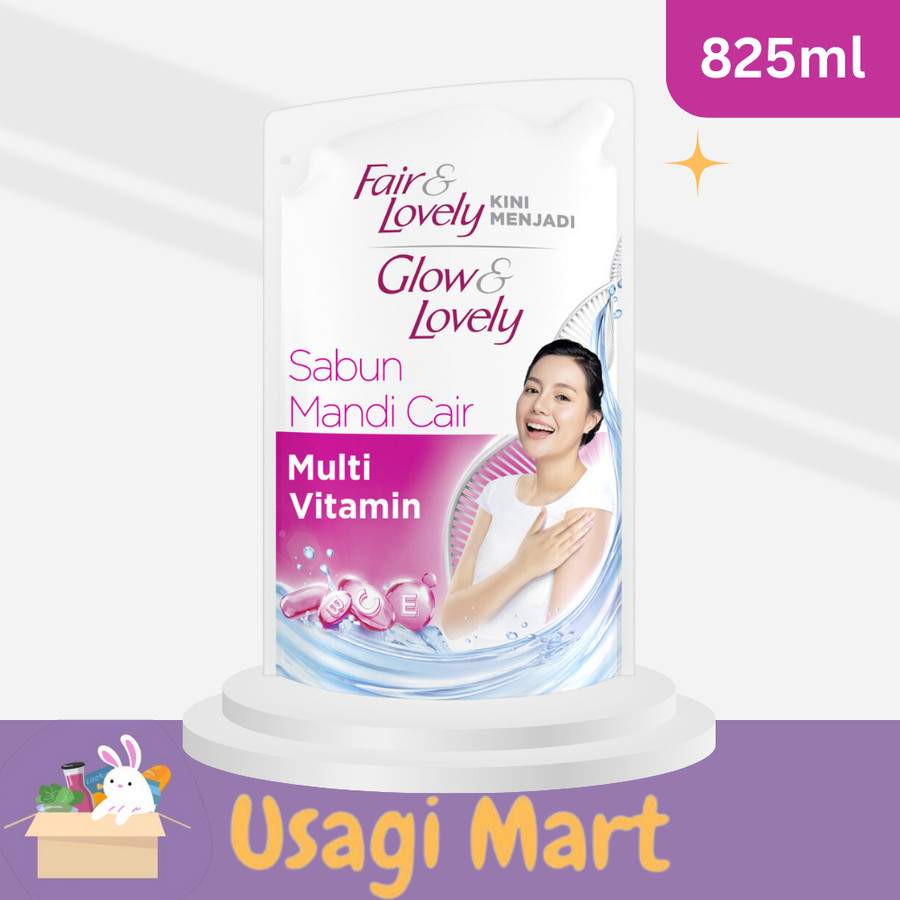 Jual Fair & Lovely Sabun Mandi Cair 825 ml Body Wash Glow & Lovely ...