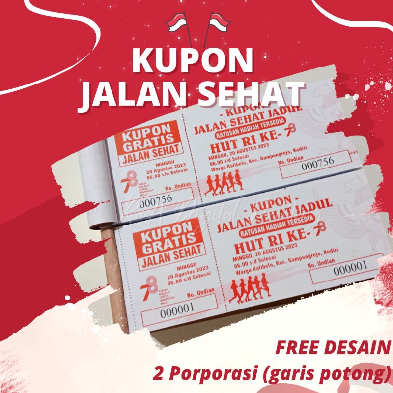 Jual KUPON JALAN SEHAT KEMERDEKAAN | Shopee Indonesia