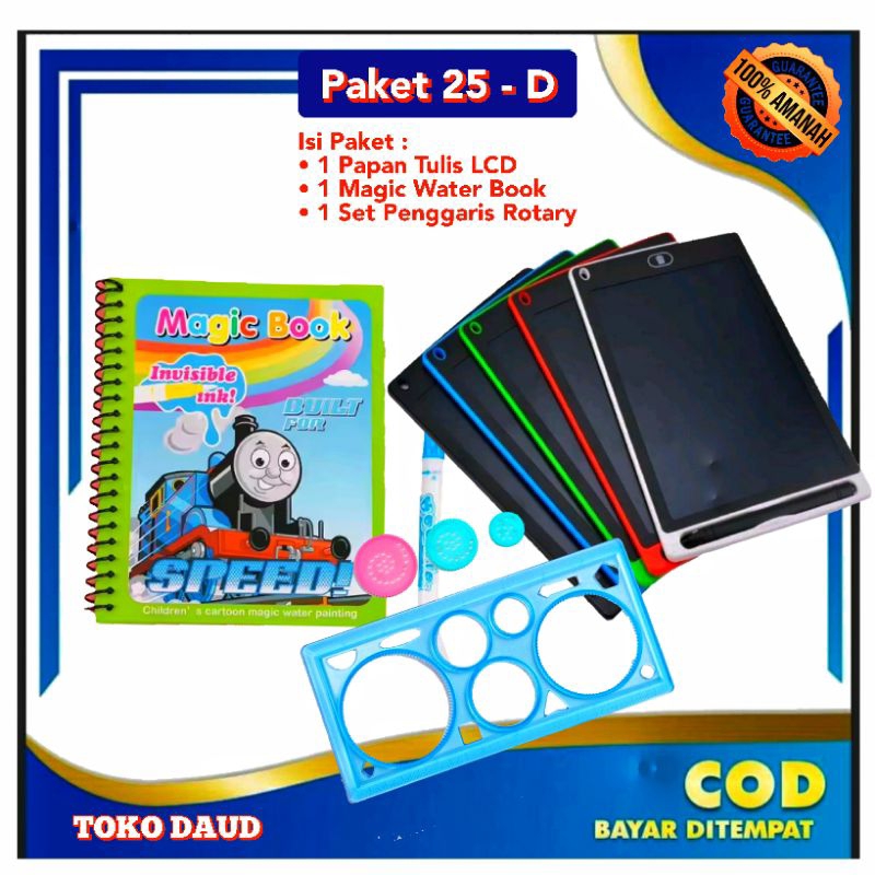 Jual Buku Mewarnai/Magic Water Book/Buku Ajaib/Buku Viral/Buku Pintar ...