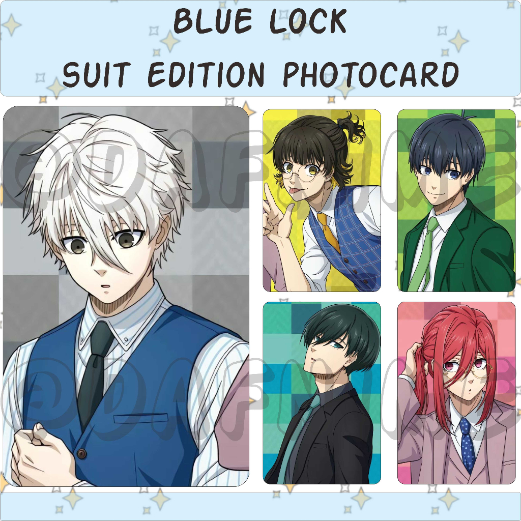 Jual BLUE LOCK SUIT EDITION PHOTOCARD ANIME | Shopee Indonesia
