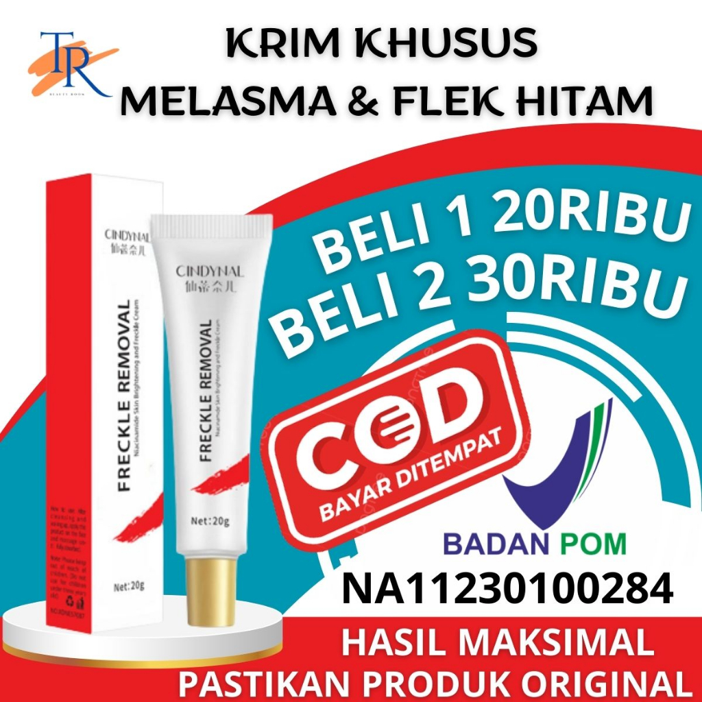 Jual BPOM Cindynal Salep Melasma Dan Flek Hitam Membandel Diwajah/ Ampuh Cream Dark Spot Dan ...