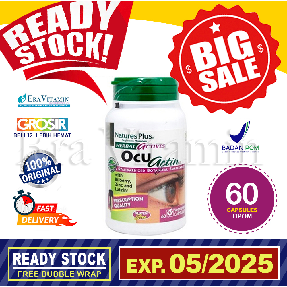 Jual Natures Plus Ocu Actin (60 capsules) | Shopee Indonesia