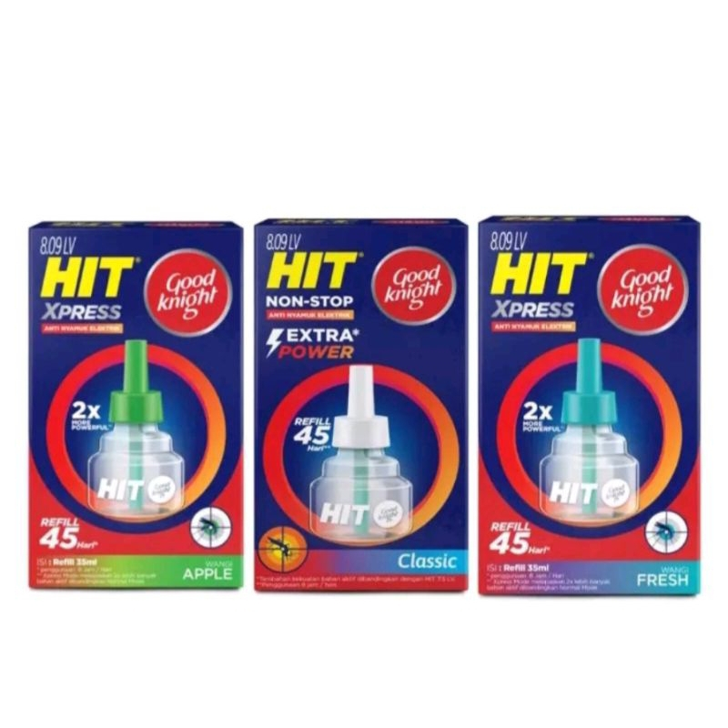 Jual HIT Good Knight Xpress Refill 35ml - Isi Ulang Hit Elektrik Refill ...
