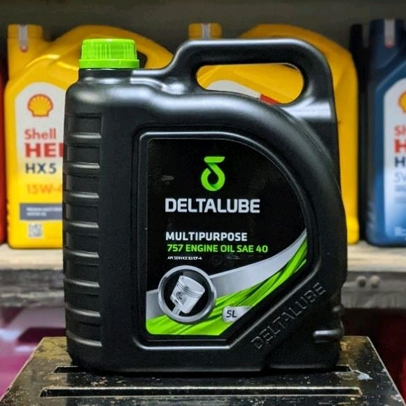 Jual Oli DELTALUBE Multipurpose 757 Sae 40 5 Liter Pelumas Mesin Mobil ...