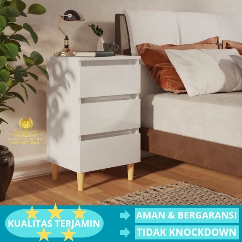 Jual Nakas Minimalis Modern Meja Nakas Bedside Table Modern | Shopee ...