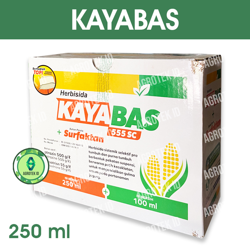 Jual KAYABAS 555 SC 250 ml Herbisida Selektif Tanaman Jagung | Shopee ...