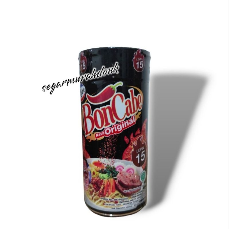 Jual Bon Cabe 45 gram Level 15 Rasa Original Sambal Tabur | Shopee ...
