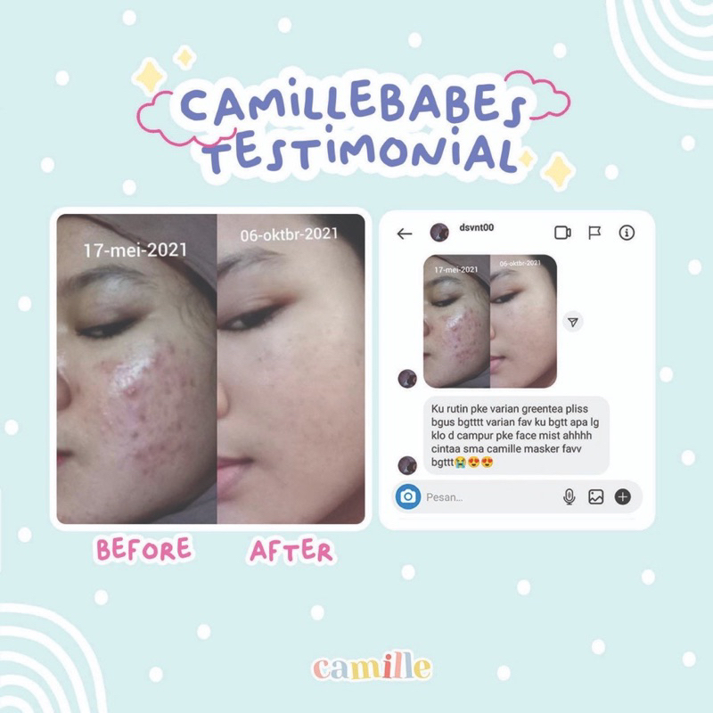 Jual [AGENT RESMI] READY! Camille Beaute - Camile Beauty Camille Beauty 25gr&65gr BPOM Free Gift ...